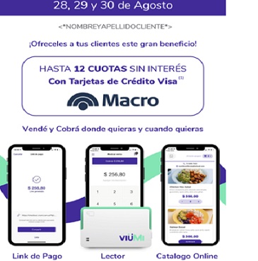 Este fin de semana viüMI te ofrece hasta 12 cuotas sin interés con ...