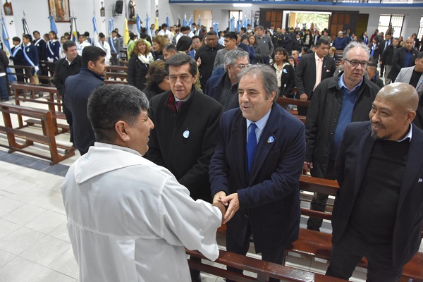 El vicegobernador Alberto Bernis acompañó al pueblo de Fraile Pintado ...