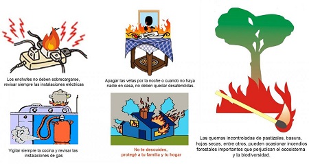 Consejos para evitar incendios