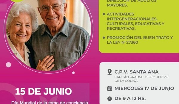 Actividades de la “Semana de Toma de Conciencia del Abuso y Maltrato en ...