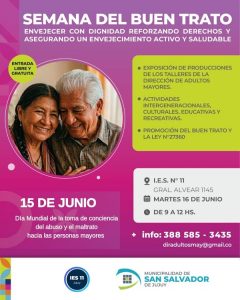 Actividades de la “Semana de Toma de Conciencia del Abuso y Maltrato en ...